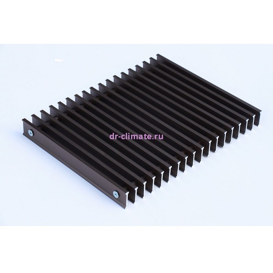 Купить Решетку алюминиевую поперечную itermic GRILL.1000.SGA-40 Black в ...